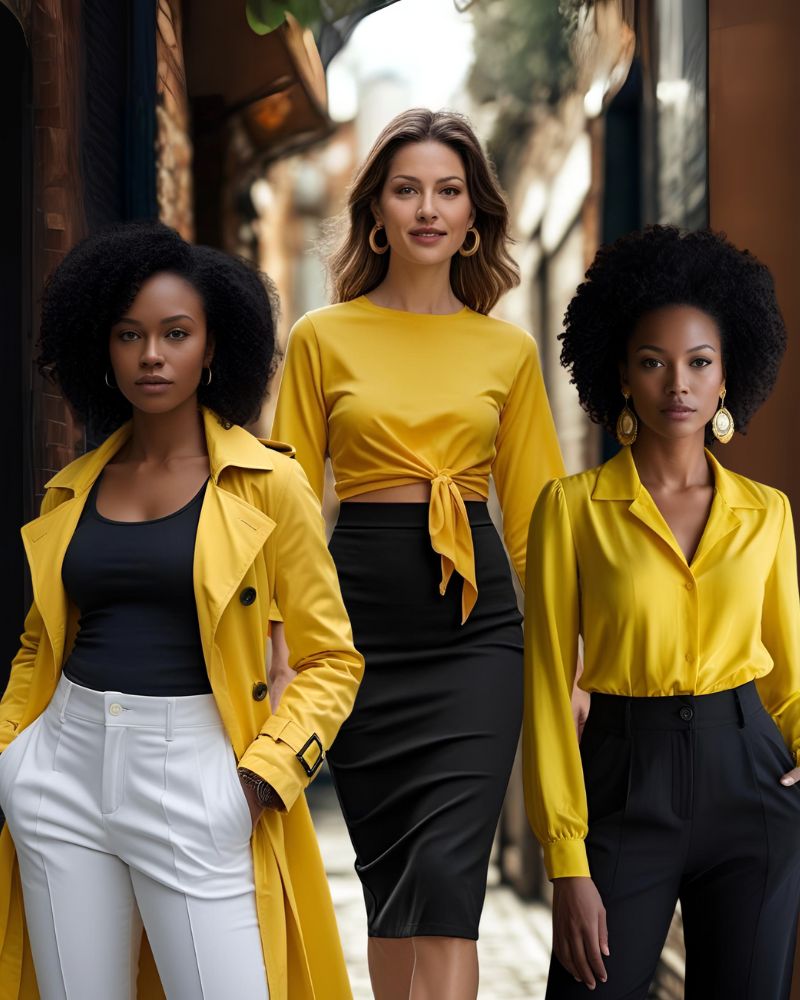 How To Style Black And Yellow Without Looking Over The Top - The Glossychic