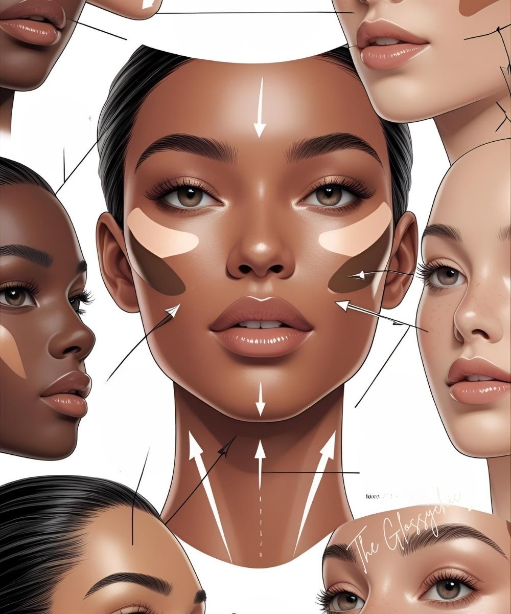 4 Easy Contouring And Highlighting Tutorials - The Glossychic
