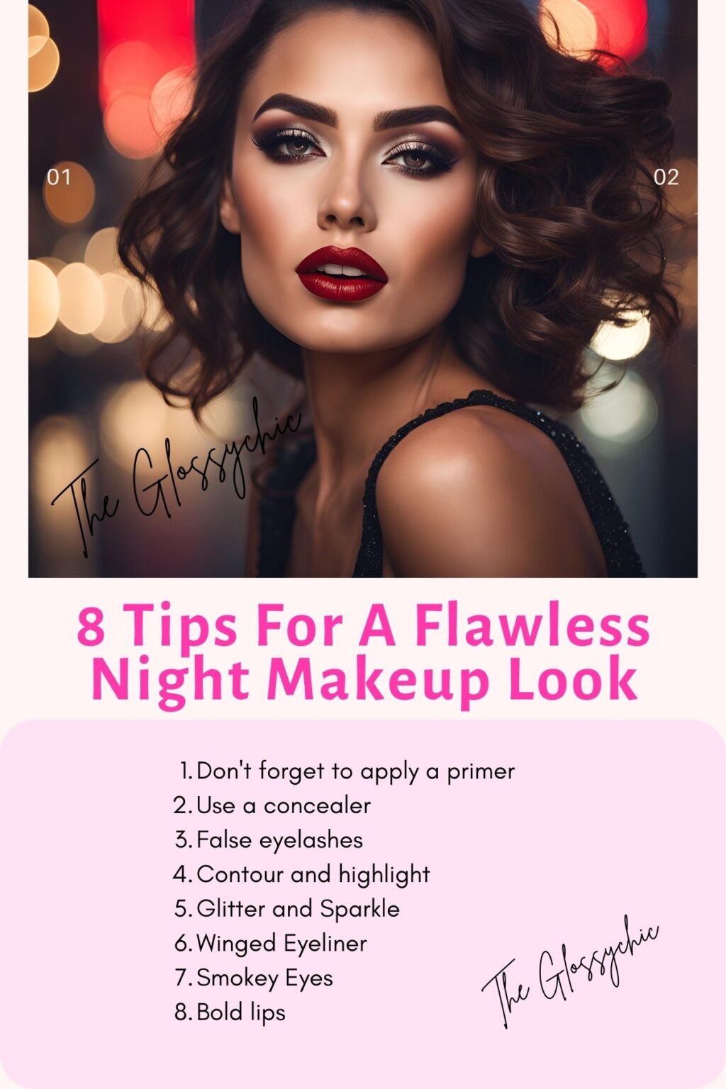 8 Tips For Night Makeup - The Glossychic