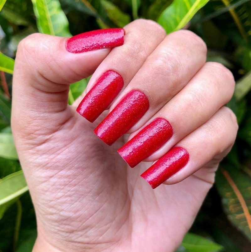 70+ Smashing Red Nail Designs That Are Perfect For February 2020 - The ...