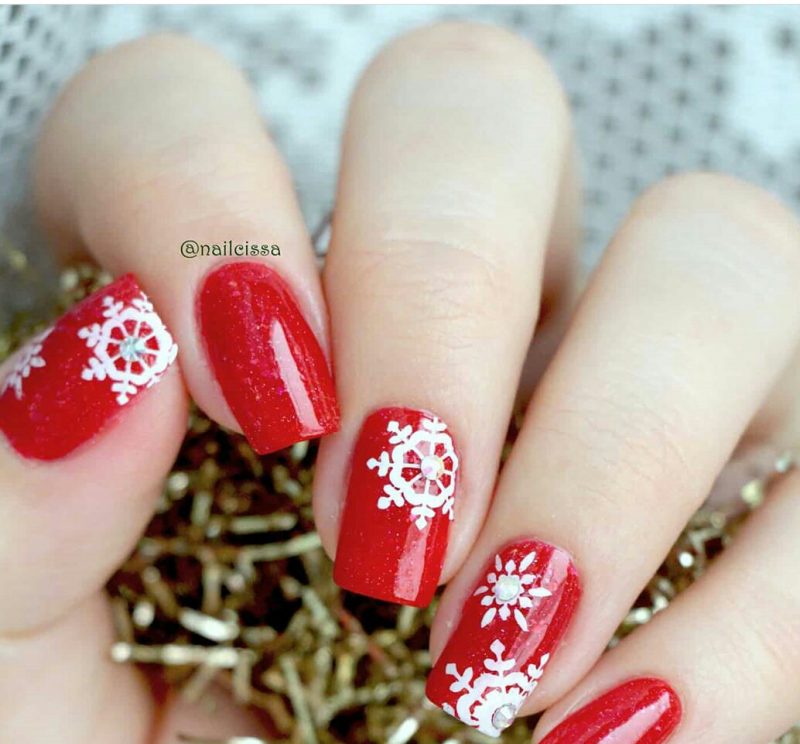 70+ Smashing Red Nail Designs That Are Perfect For February 2020 - The ...