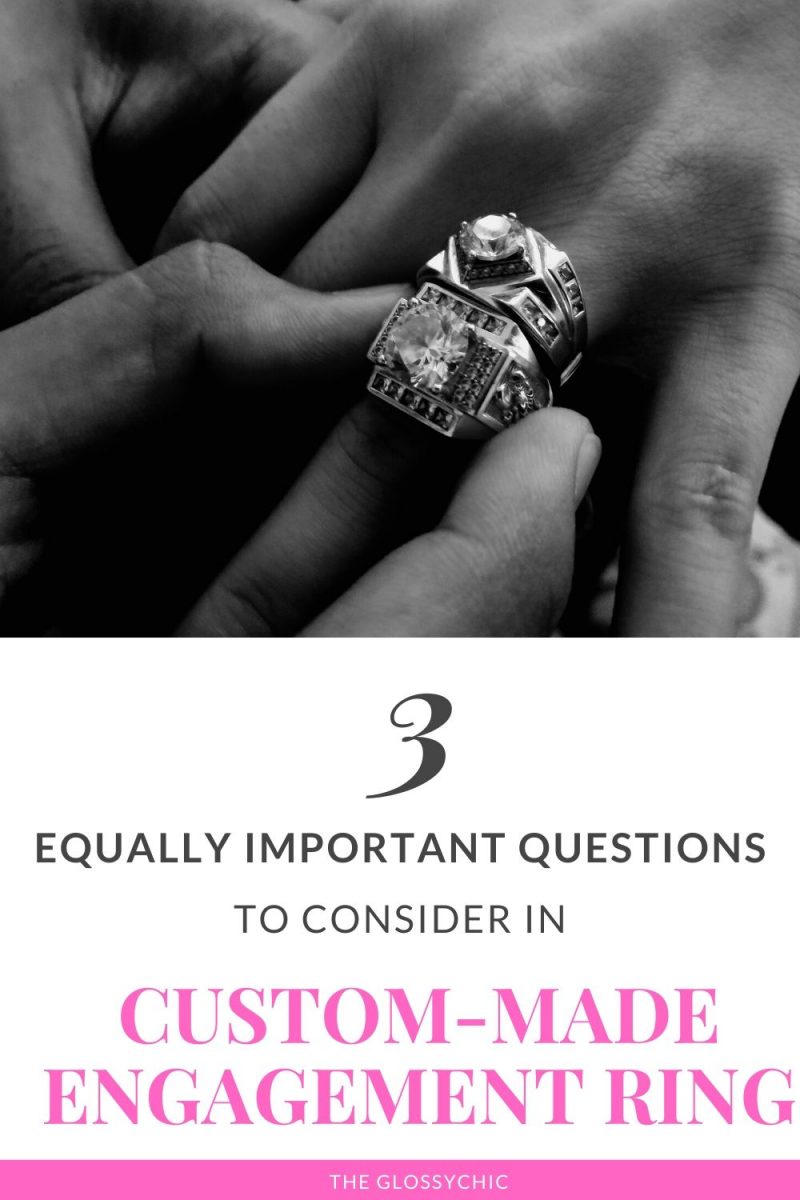 3 Equally Big Questions to Consider in a Custom-Made Engagement Ring ...