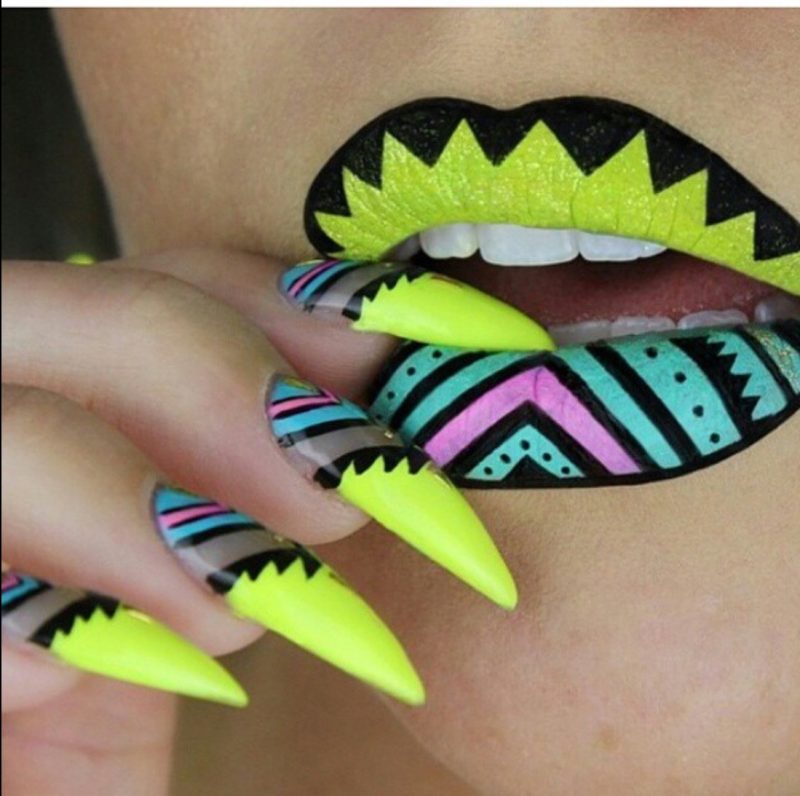 40 Matching Lips And Nails Combos You Should Definitely Try - The ...