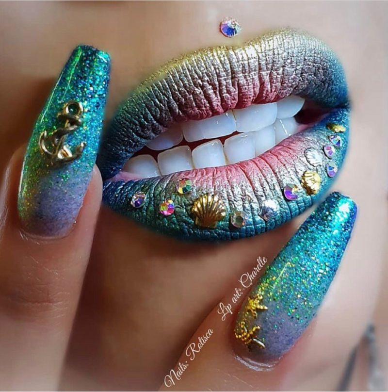 40 Matching Lips And Nails Combos You Should Definitely Try - The ...