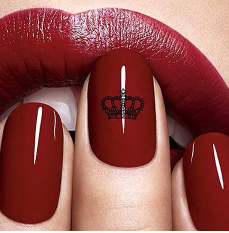 40 Matching Lips And Nails Combos You Should Definitely Try - The ...