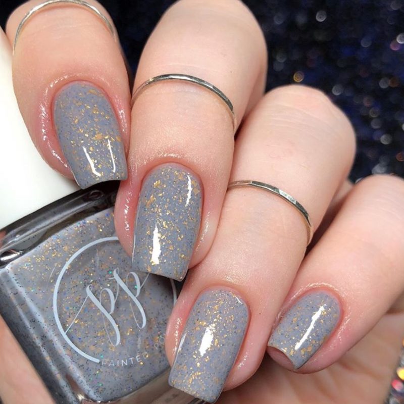 40+ Grey Nails Design Ideas - The Glossychic