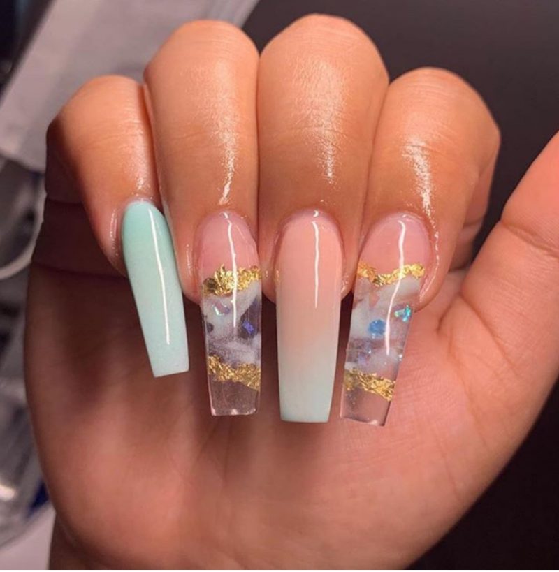 20 Beautiful Acrylic Nail Designs The Glossychic