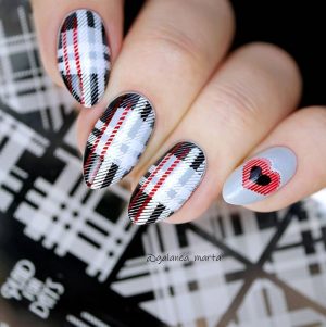 50+ Pretty Plaid Nails You'll Love - The Glossychic