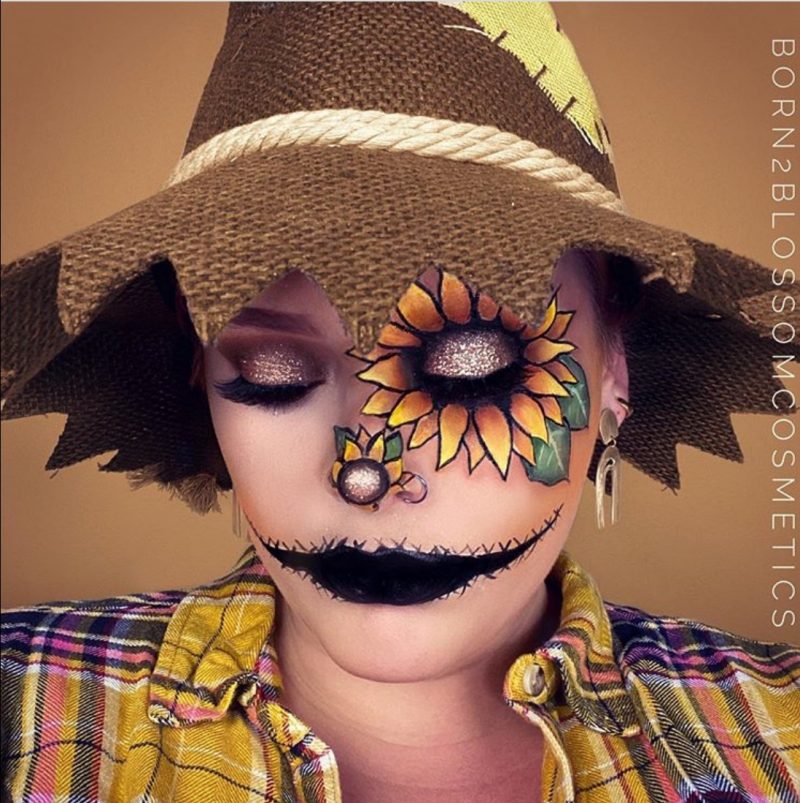 40+ Scarecrow Makeup Ideas For Halloween - The Glossychic