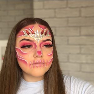 30+ Creative Skeleton Makeup Ideas For Halloween - The Glossychic