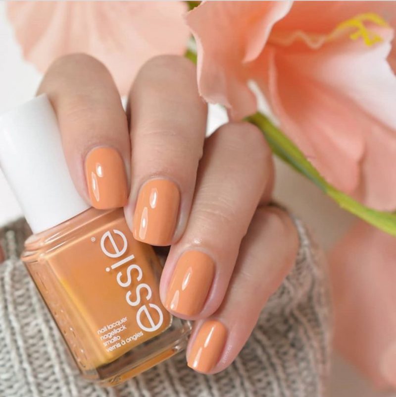 30+ Fab Orange Nails For Fall 2020 - The Glossychic