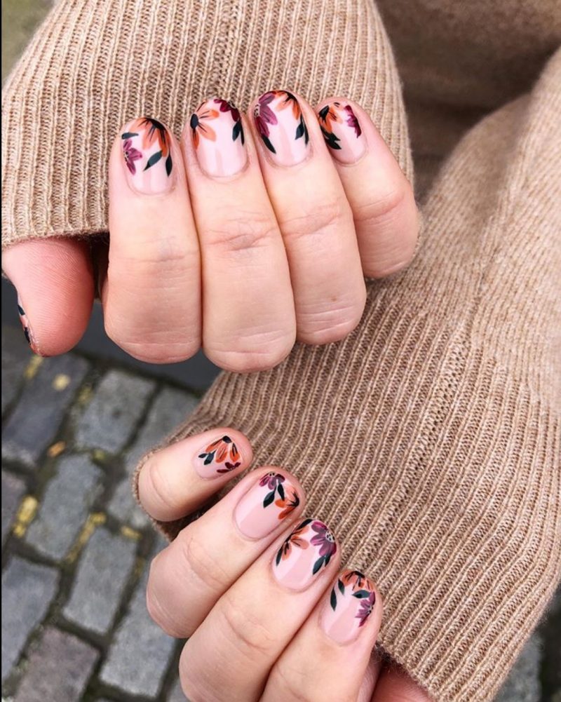 30 Cute Gel Nails You Should Totally Do This Fall - The Glossychic