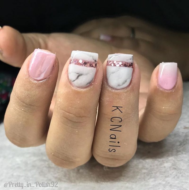 16 Best White Chrome Nail Designs For You - The Glossychic