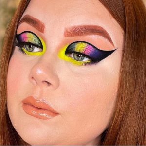 50+ Ways To Pull Off The Neon Makeup Trend - The Glossychic