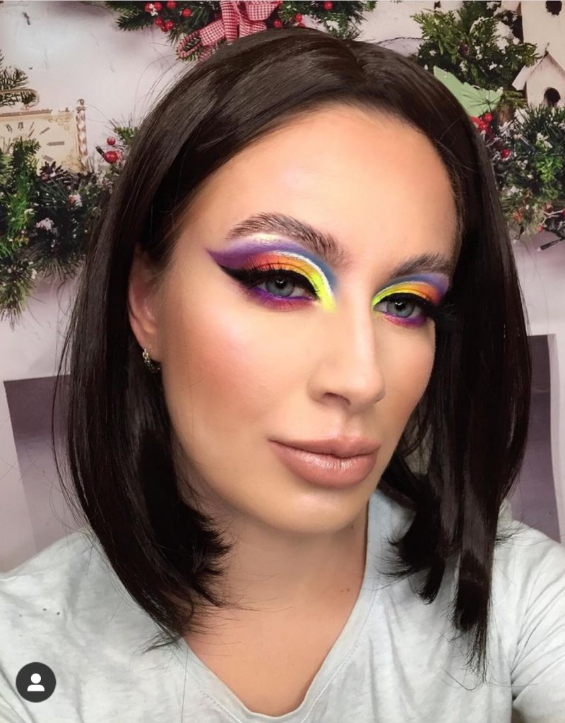 50+ Ways To Pull Off The Neon Makeup Trend - The Glossychic