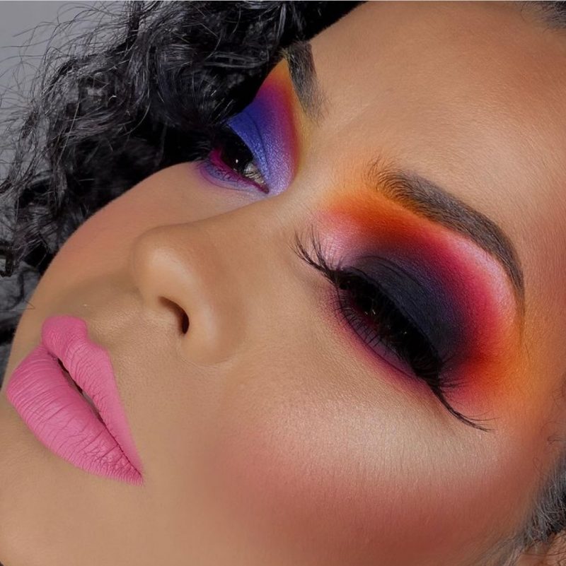 50+ Ways To Pull Off The Neon Makeup Trend - The Glossychic