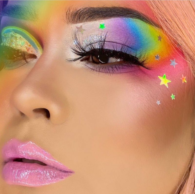 50+ Ways To Pull Off The Neon Makeup Trend - The Glossychic