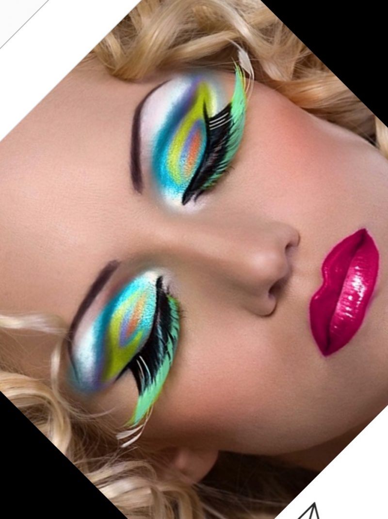 50+ Ways To Pull Off The Neon Makeup Trend - The Glossychic