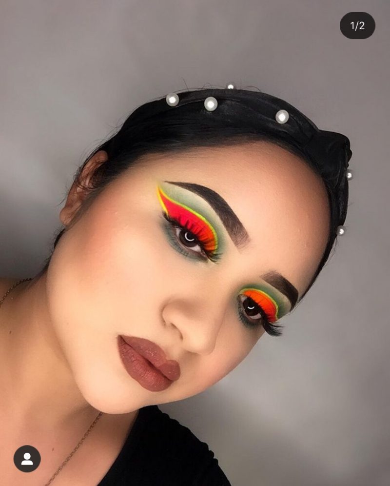 50+ Ways To Pull Off The Neon Makeup Trend - The Glossychic