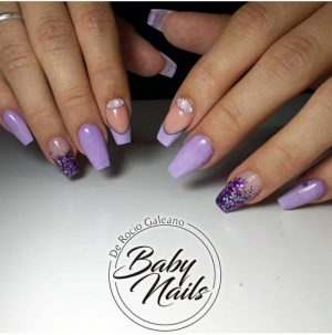 60+ Violet Nails That Are Just So Gorgeous - The Glossychic