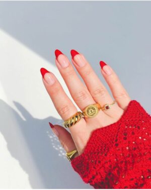 20 Hot Red Nail Designs For 2021 - The Glossychic