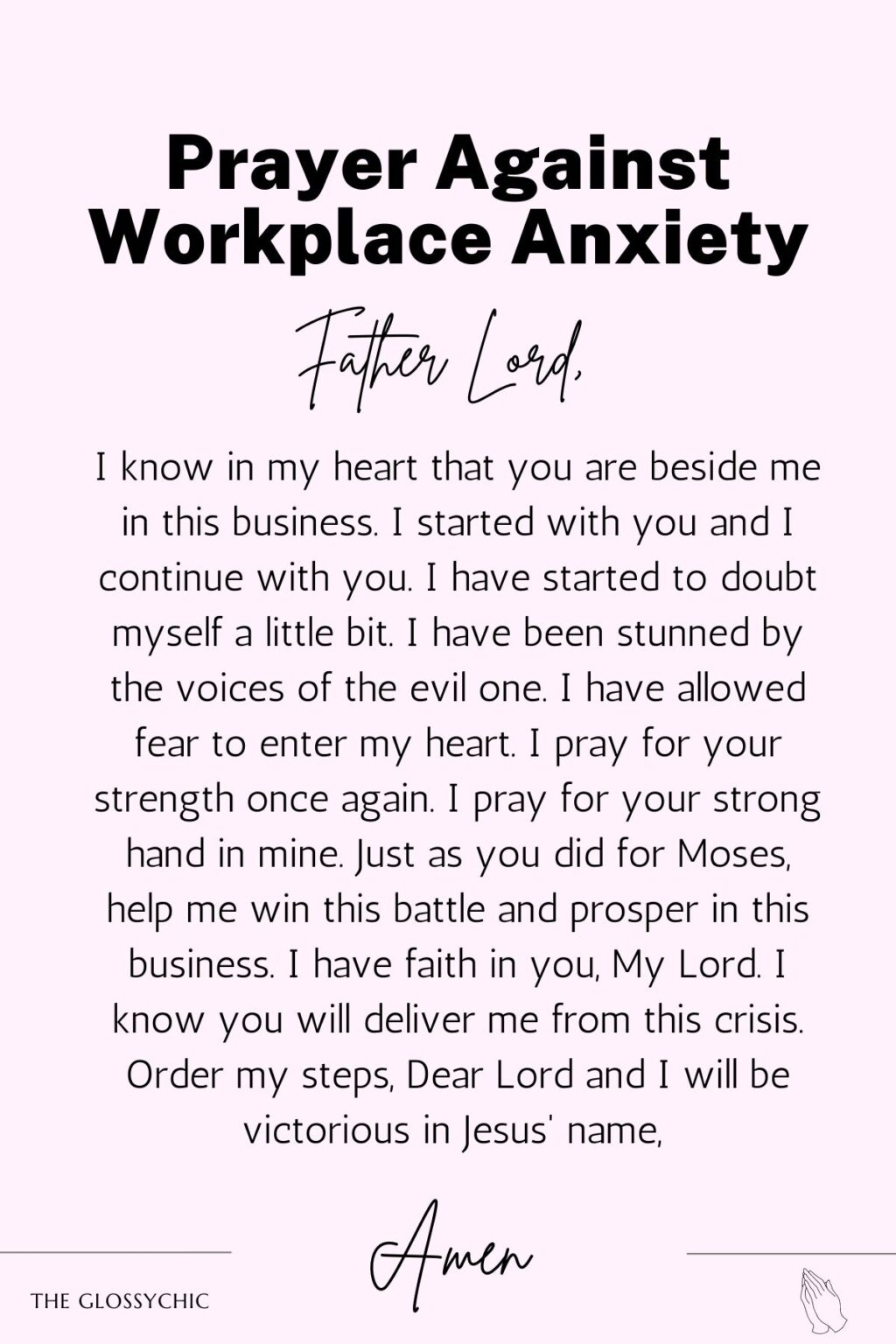 20 Work And Business Prayer Points For Success - The Glossychic