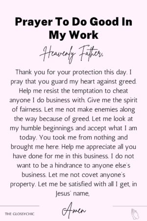20 Work And Business Prayer Points For Success - The Glossychic