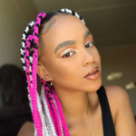 22 Best Colored Braids Hairstyles - The Glossychic