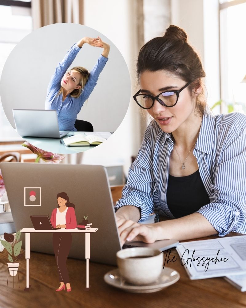 How To Stay in Shape When You Work From Home - The Glossychic