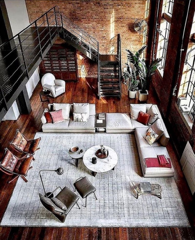 38 Stunning Industrial Loft Design Ideas - The Glossychic