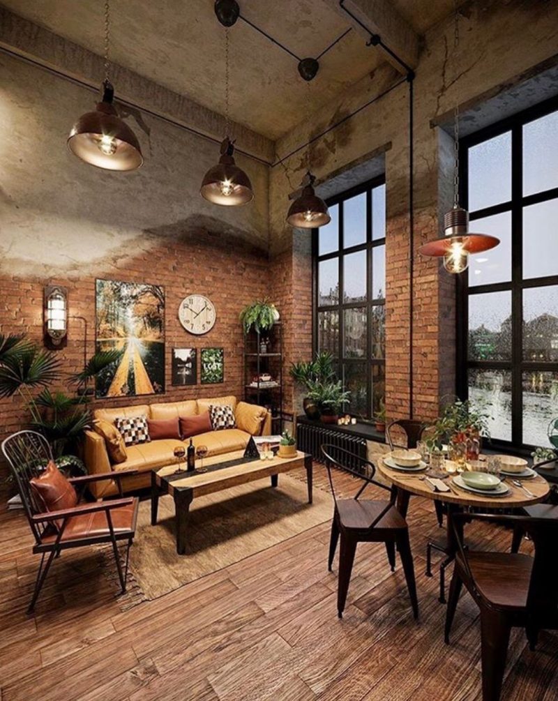 38 Stunning Industrial Loft Design Ideas - The Glossychic