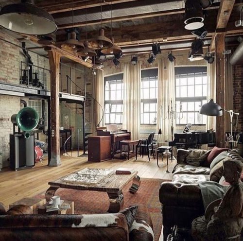 38 Stunning Industrial Loft Design Ideas - The Glossychic