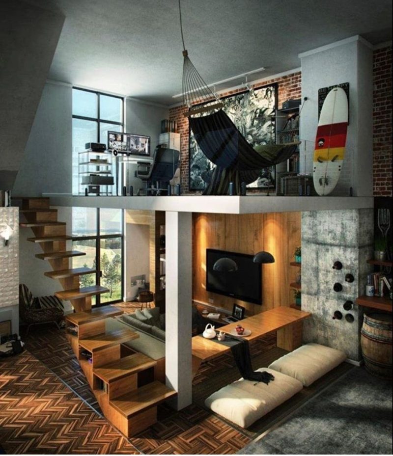 38 Stunning Industrial Loft Design Ideas - The Glossychic