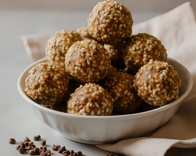 No-Bake Hemp Seed Energy Balls - The Glossychic