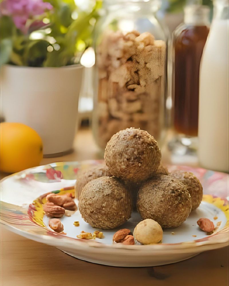 No-Bake Hemp Seed Energy Balls - The Glossychic